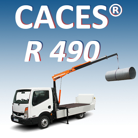 CACES® R490 - Formation Conduite en Sécurité de Grues Auxiliaires